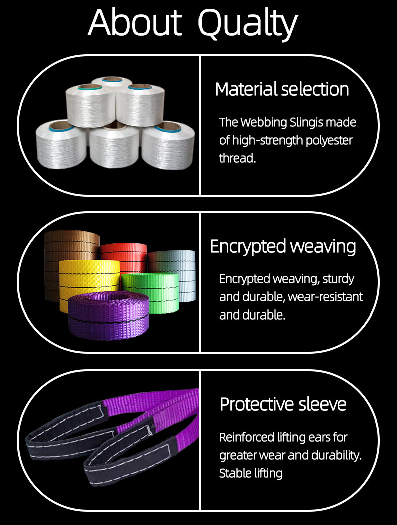 Wholesale 1T Eye To Eye Webbing Sling Manufacturer and Supplier | Liston